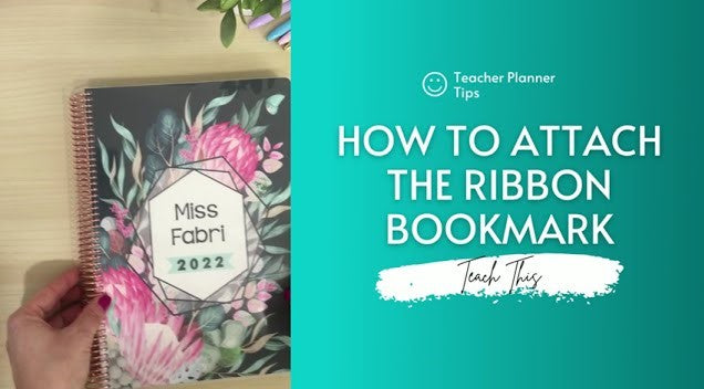 Attach Planner Ribbon – Planners by Teach This