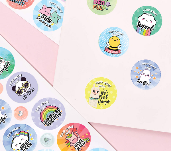 Personalised Sticker Sheet – Planners by Teach This